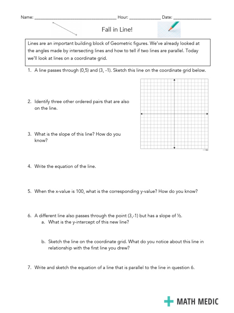 Understanding Lines and Equations | PDF