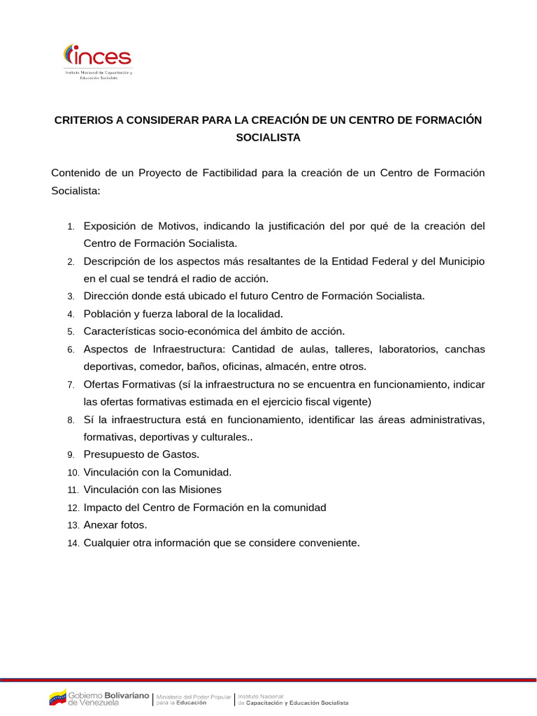 Contenido Proyecto de Factibilidad para La Creación de Un CFS | PDF