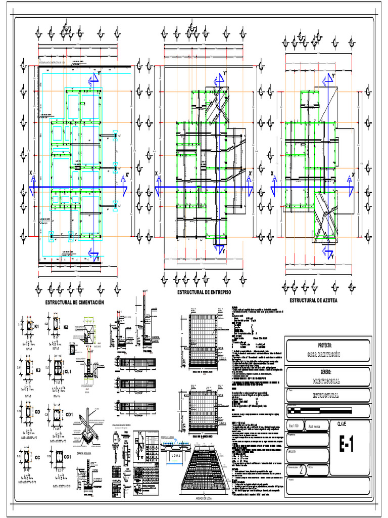 Plano Estructural | PDF