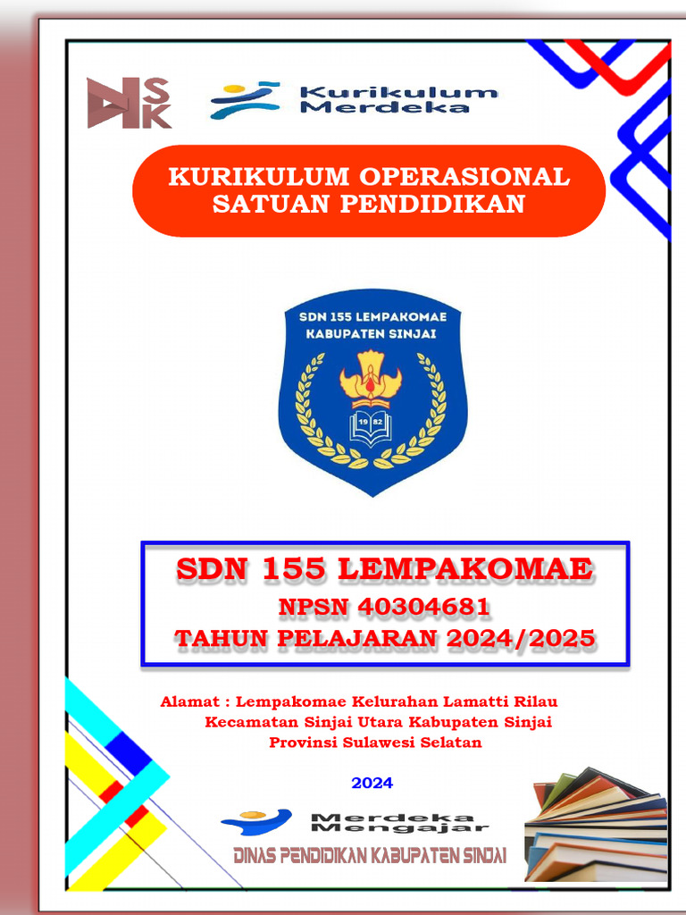Contoh Sampul Kosp Tp. 2024 2025 | PDF