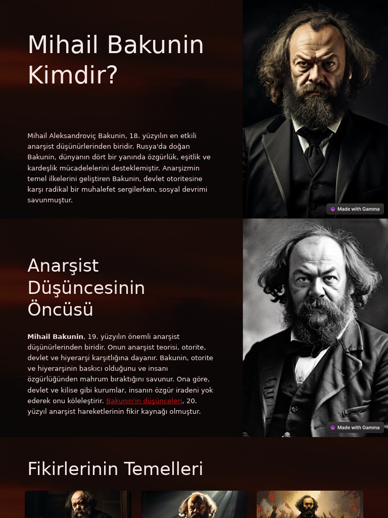 Mihail Bakunin Kimdir | PDF