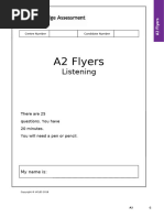 KET Answer Sheet | PDF