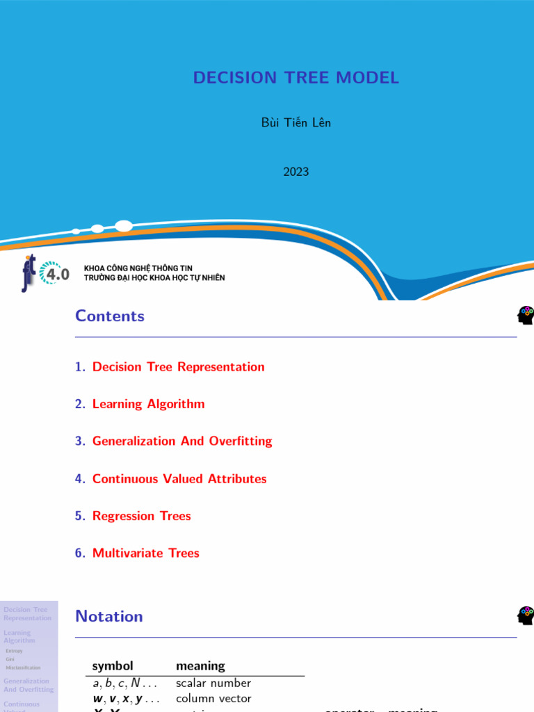 Lect04 Decision Tree ML | PDF | Applied Mathematics | Machine Learning