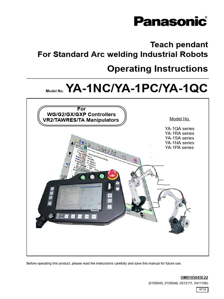 Robot Welding Controller Guide | PDF | Welding | Construction