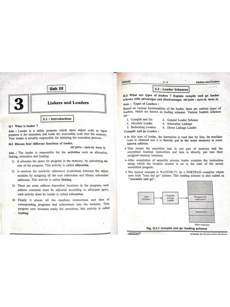 TE SEMV SPOS Dcode | PDF