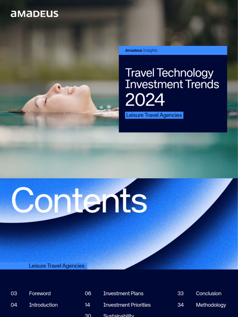 Travel Technology Investment Trends 2024 Leisure Travel Agencies Report ...