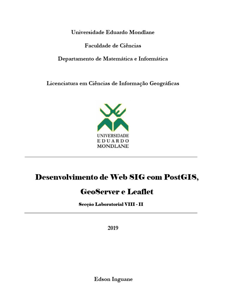 SecLab II | PDF | Geografia | Bancos de dados