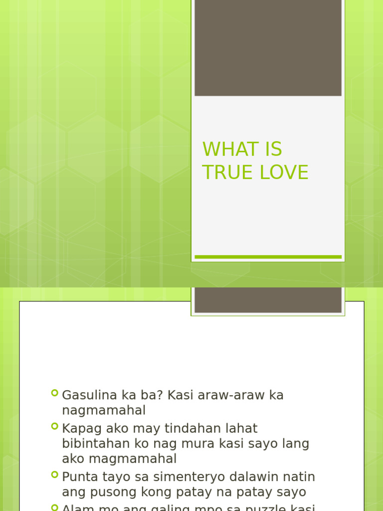 What Is True Love | PDF