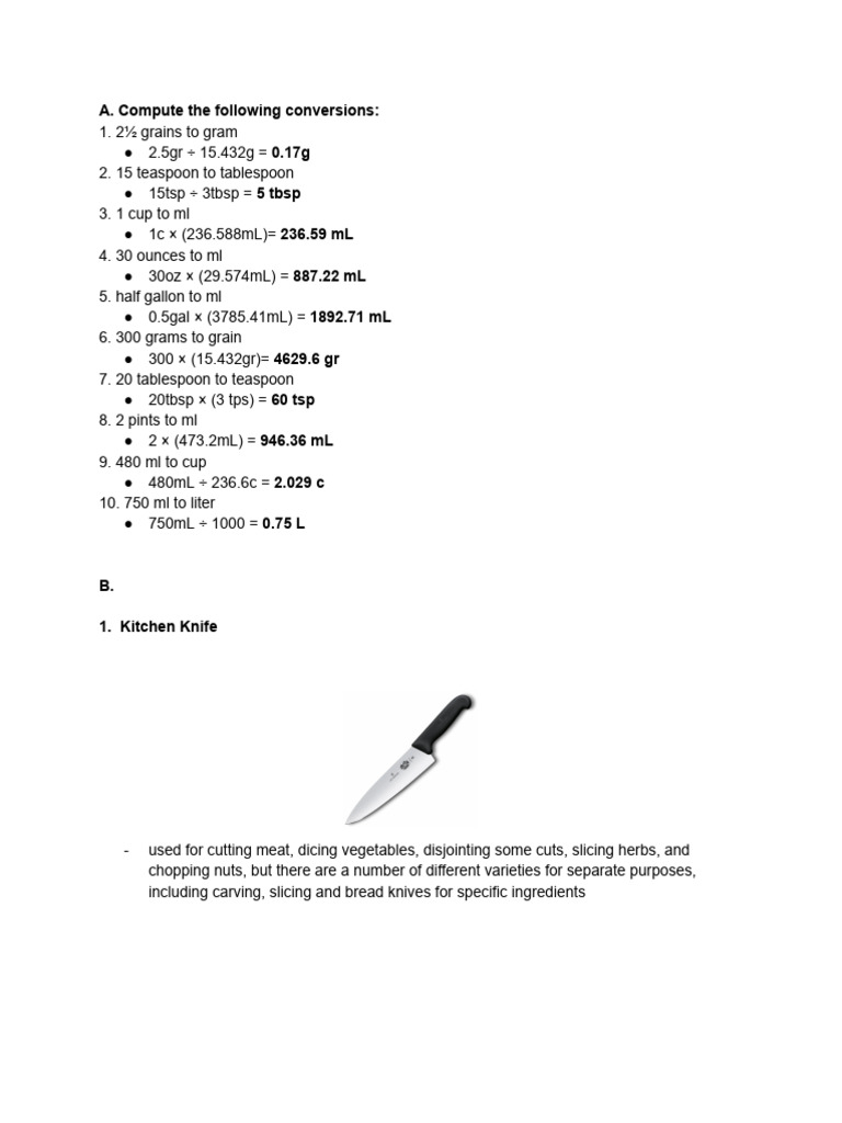 Laboratory Module Week 1 | PDF | Teaspoon | Tablespoon