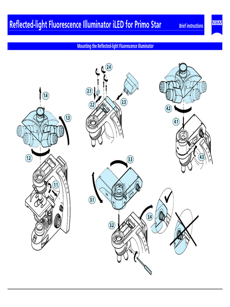 Buildup Instruction PrimoStar ILED 03-2011 | PDF