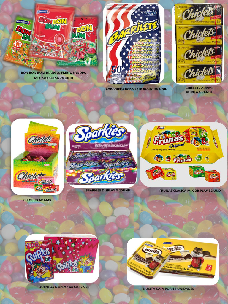 Productos Alimenticios Variados en Bolsa | PDF | Maíz | Alimentos