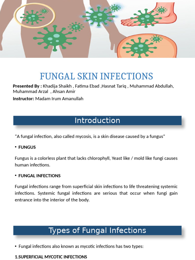 Fungal Skin Infections Overview | PDF | Medical Specialties | Clinical ...