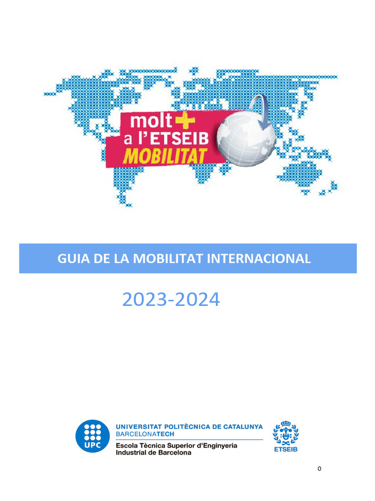 Guia de La Mobilitat Internacional | PDF