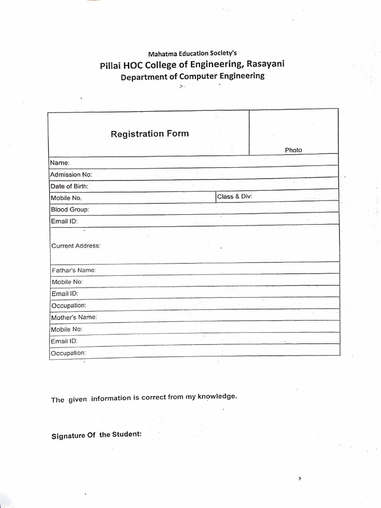 Tgms Form | PDF