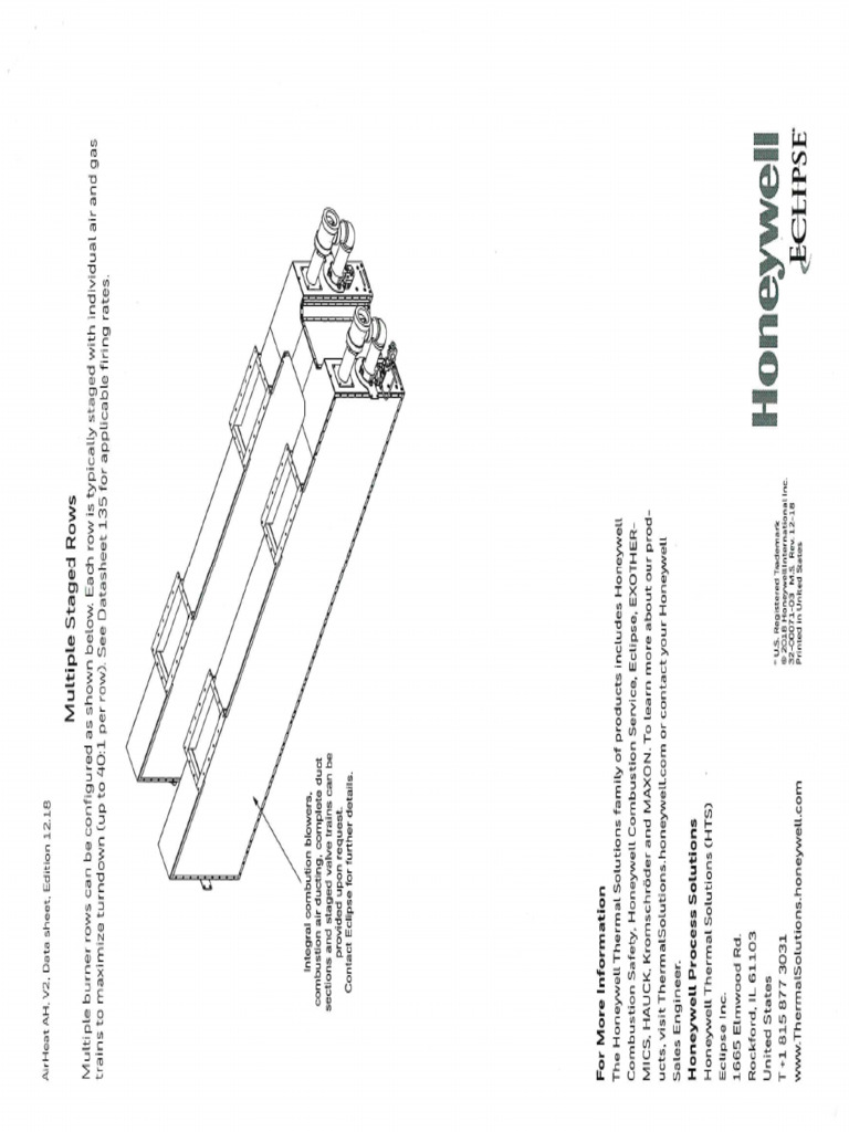 Eclipse AirHeat Burners | PDF