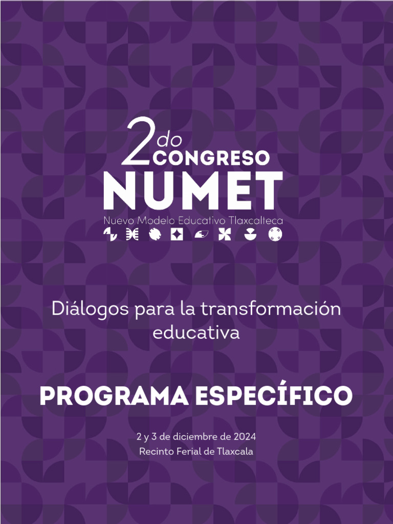 Congreso NUMET 2024: Transformación Educativa | PDF | Conocimiento
