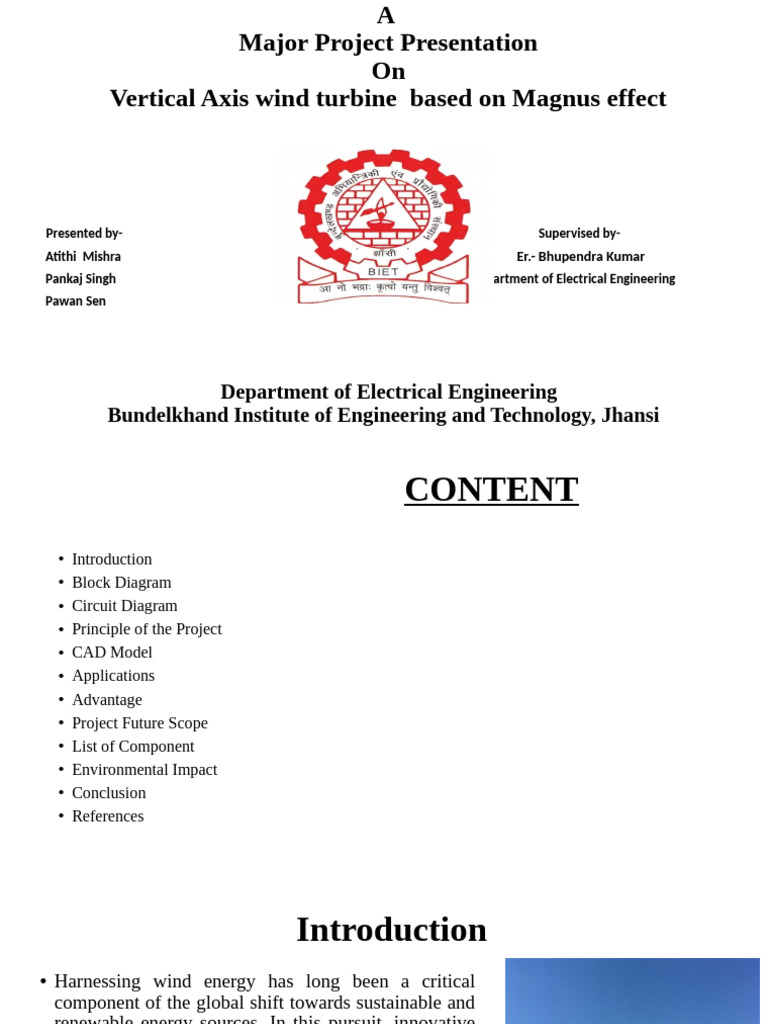 Magnus Effect VAWT for Highways | PDF | Wind Power | Wind Turbine
