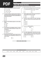 Class 10 Arithmetic Progression Worksheet | PDF
