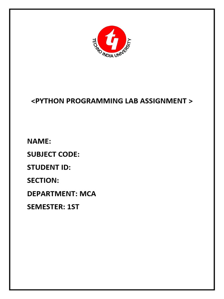 PYTHON | PDF