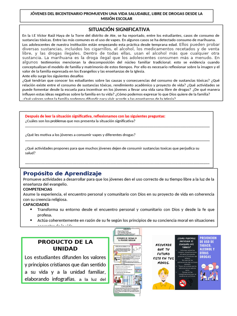 Actividad1 U7 2do Inei | PDF | Moralidad | Fe