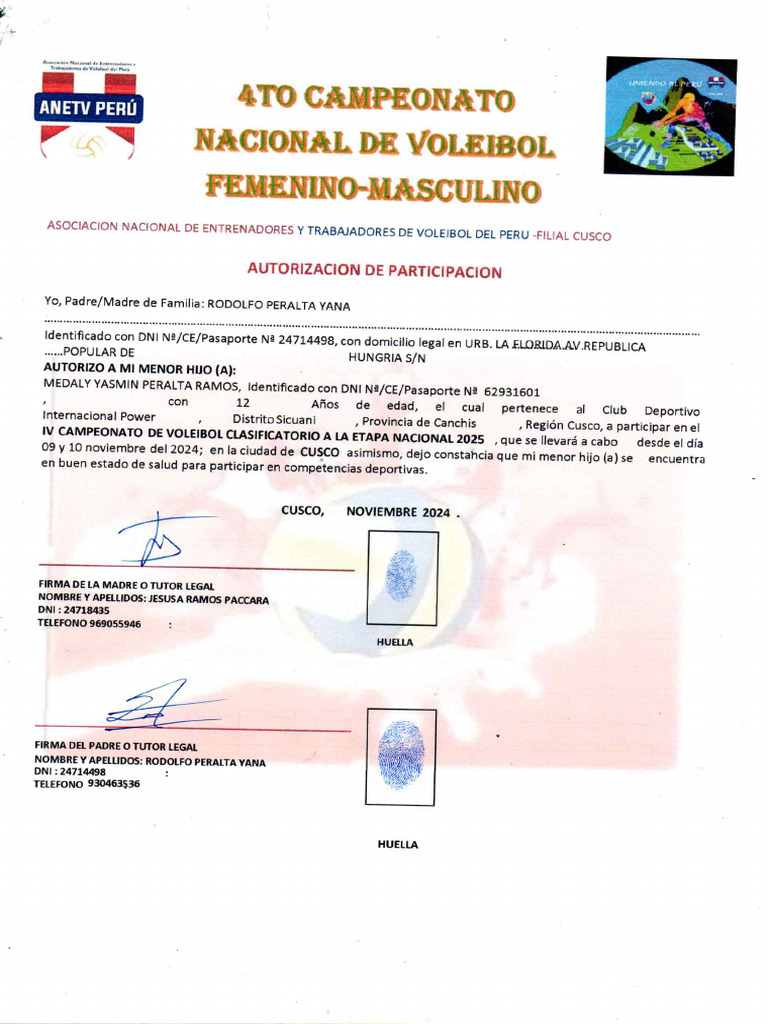 Autorizacion de Medaly | PDF