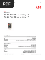 PR221DS Manual for ABB SACE Circuit-Breakers | PDF | Power (Physics ...