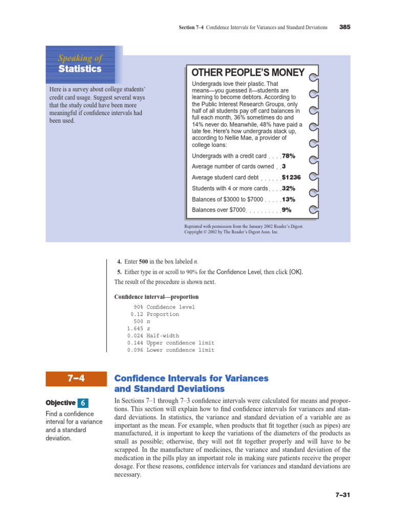 Statistics: Speaking of | PDF | Estimator | Standard Deviation