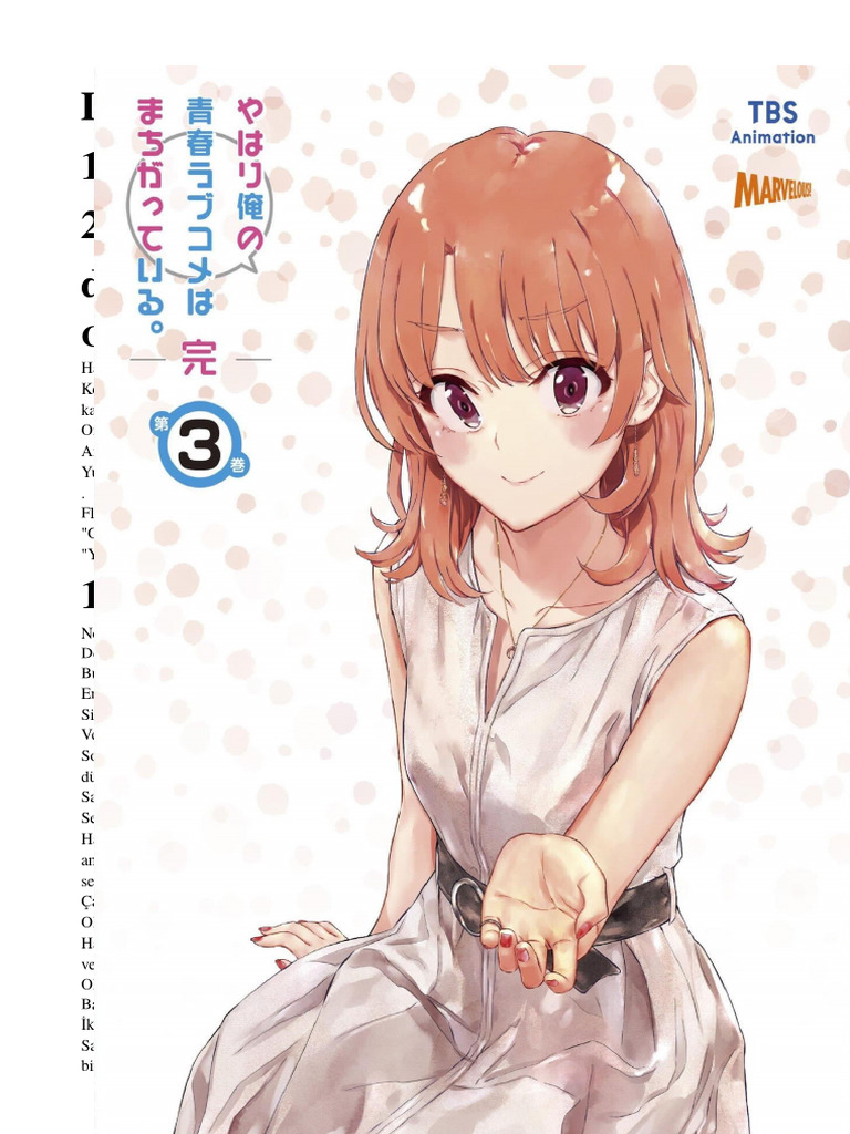 Dizin: 1. Ara: Yuigahama Yui 2. Bölüm 6 - O Gözler Onu Dik Yakaladı | PDF