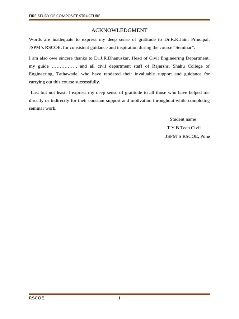 Seminar REPORT FORMAT - 2 ND Part | PDF