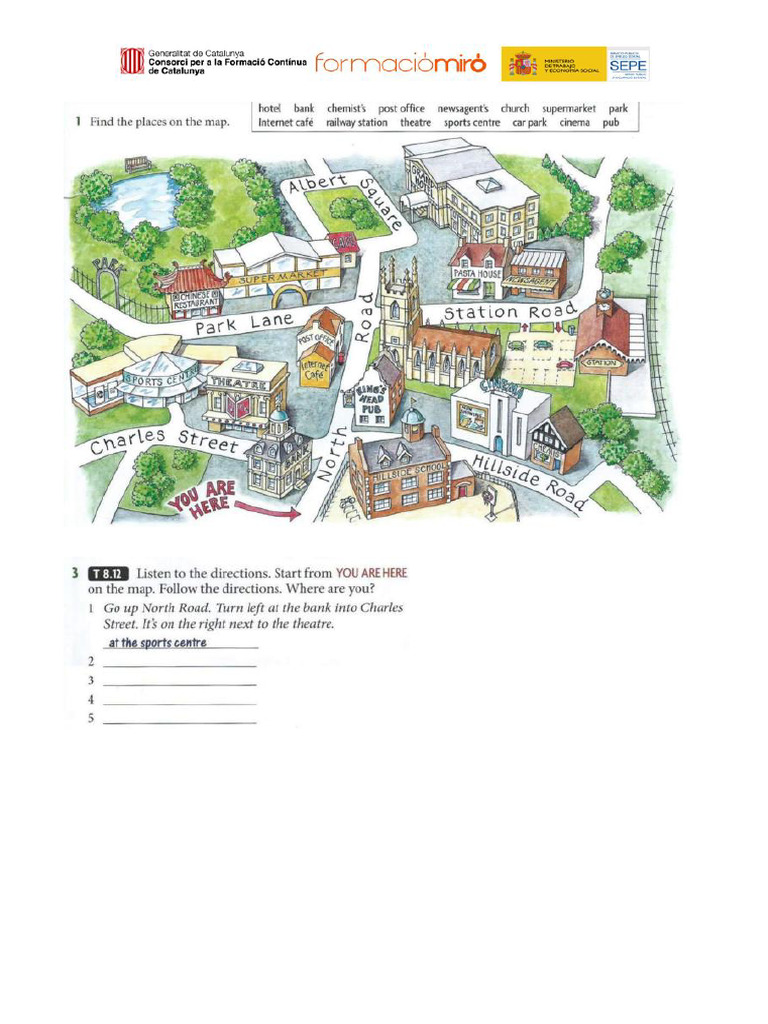5 City and Directions | PDF