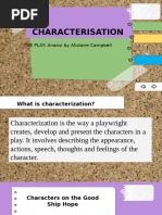 Anansi-Alistair Campbell-Characters | PDF