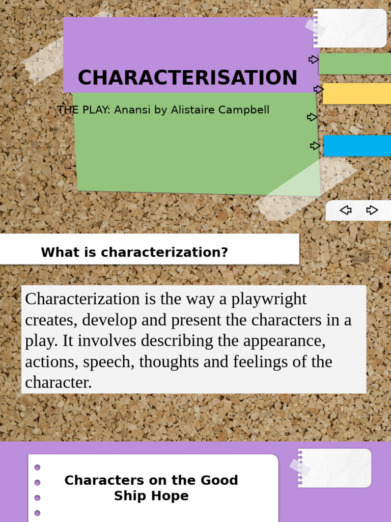 Characterization in Anansi by Campbell | PDF | Anansi