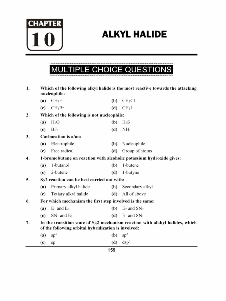 Chapter 10 Chemistry Notes 12th Class Mcqs | PDF