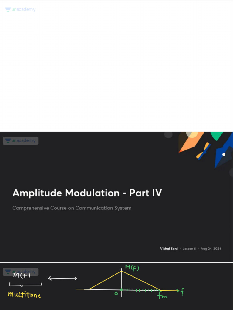 Amplitude Modulation Part IV With Anno | PDF