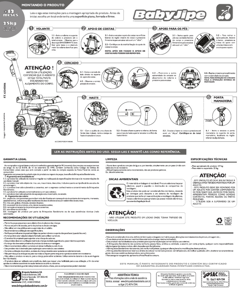 Instrucao de Montagem | PDF