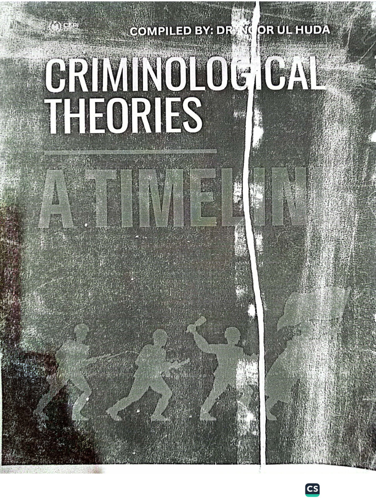 Criminological Theories | PDF