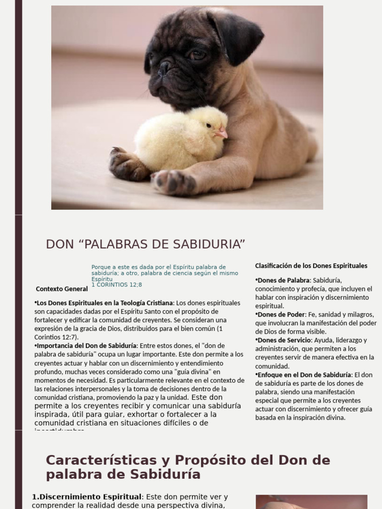 Don de Sabiduría en la Teología Cristiana | PDF | Don espiritual ...