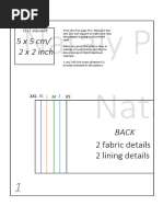 Free Corset Belt Pattern & Tutorial | PDF | Seam (Sewing) | Corset