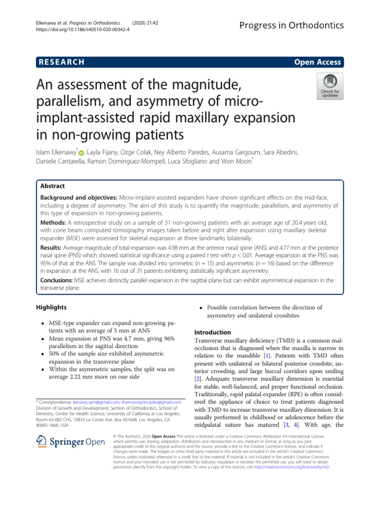 An Assessment of The Magnitude Parallelism and Asy | PDF | Mean Squared ...