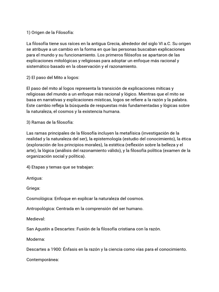 Filo | PDF | Platón | Razón