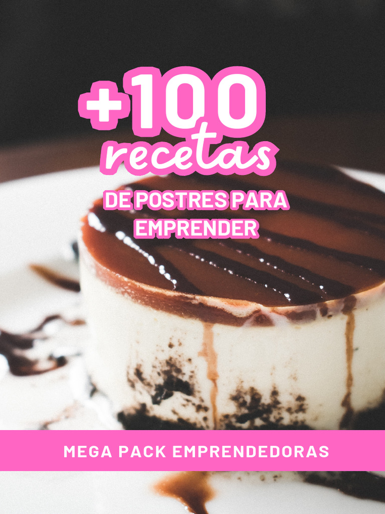 Recetas de Postres para Emprender | PDF | Postres | Pasteles