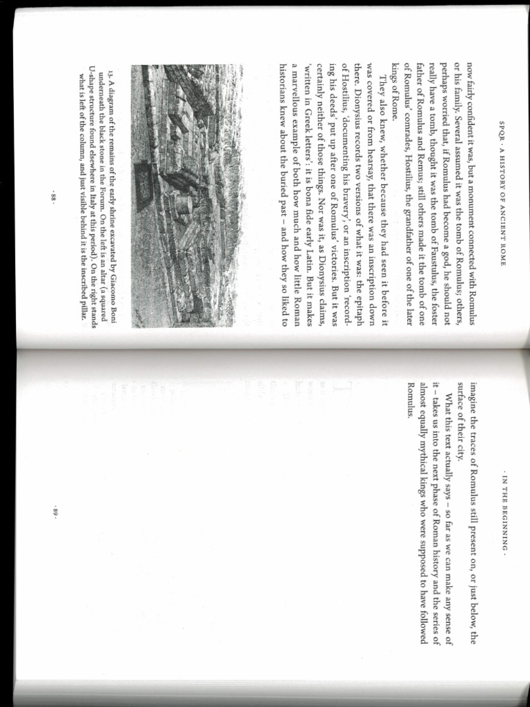 Beard SPQRChapter 2 Inthe Beginning | PDF