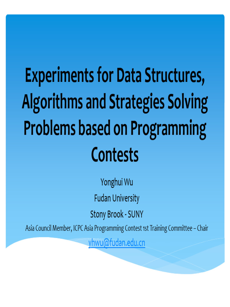 Yonghui Wu Competitive Programming Books | PDF | Applied Mathematics ...