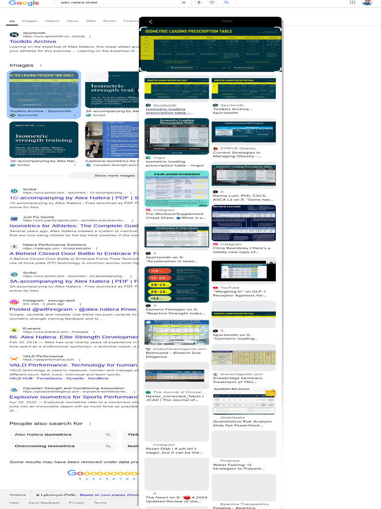 Isometric Training Insights by Alex Natera | PDF