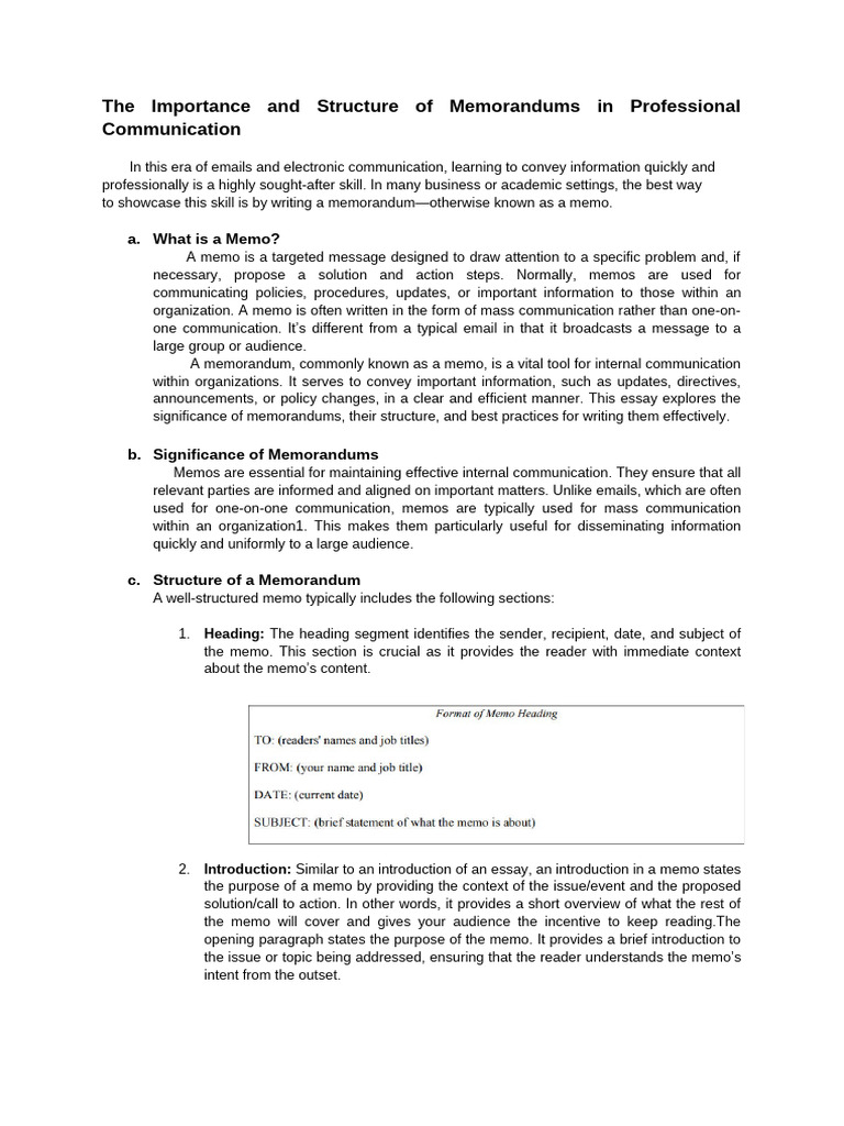 Memorandum-gr7 | PDF | Memorandum | Communication