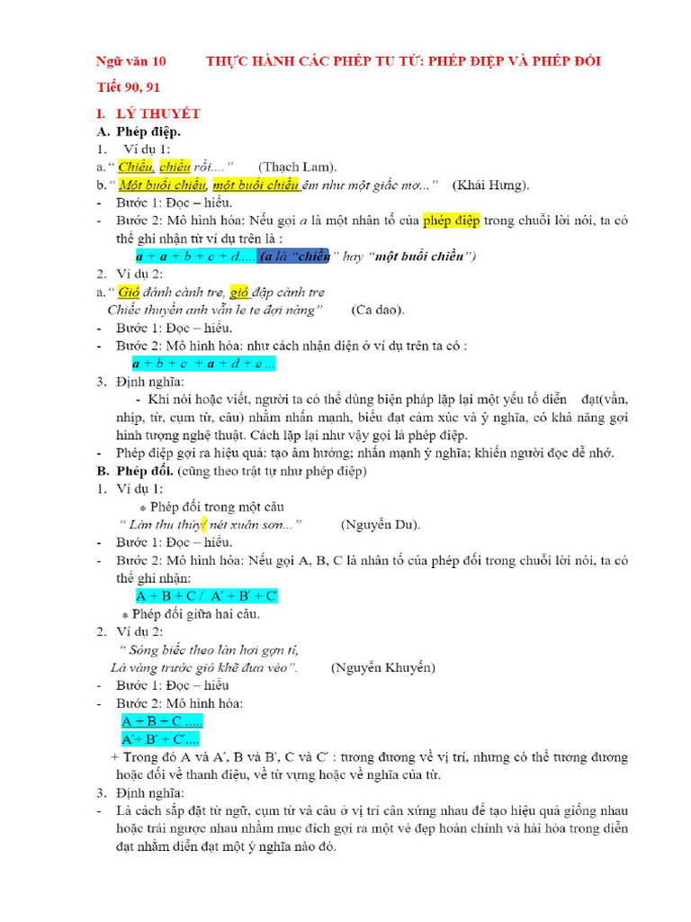 Thuc Hanh Phaep Diep Phep Doi | PDF