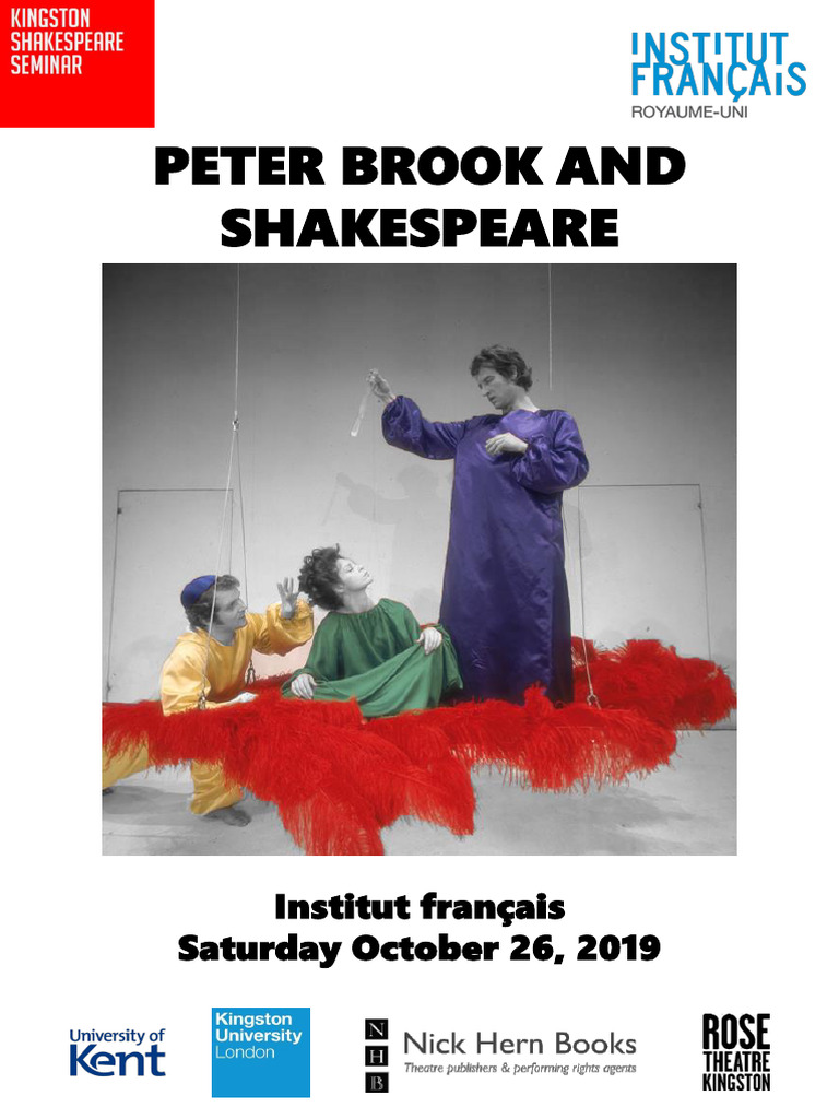 Peter Brook's Influence on Shakespeare | PDF | William Shakespeare ...