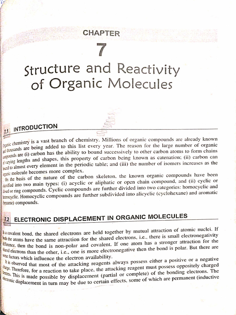 Structure and Reactivity | PDF