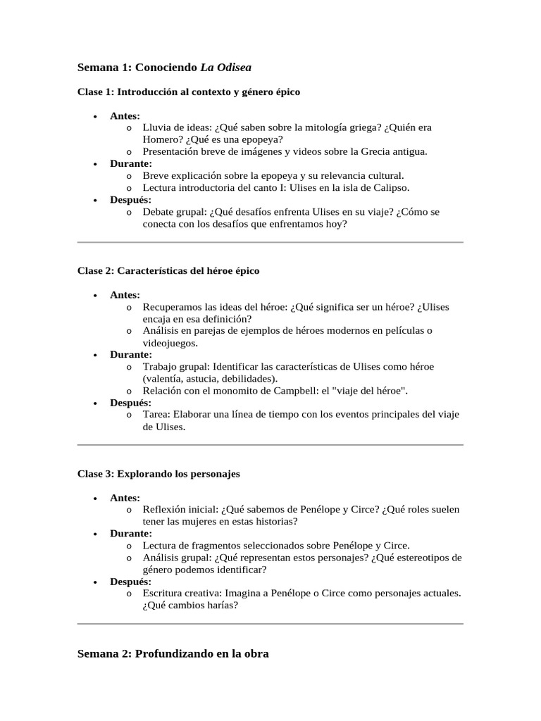 Actv | PDF | Odiseo | Poesía épica