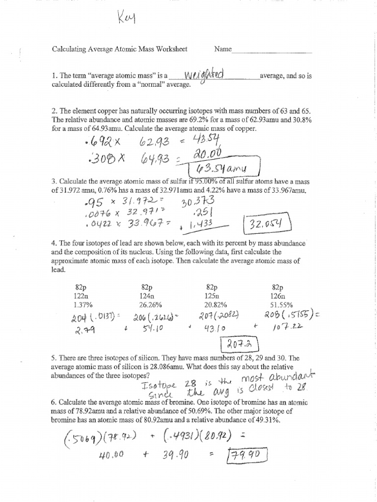 CH 4 Review Keys | PDF